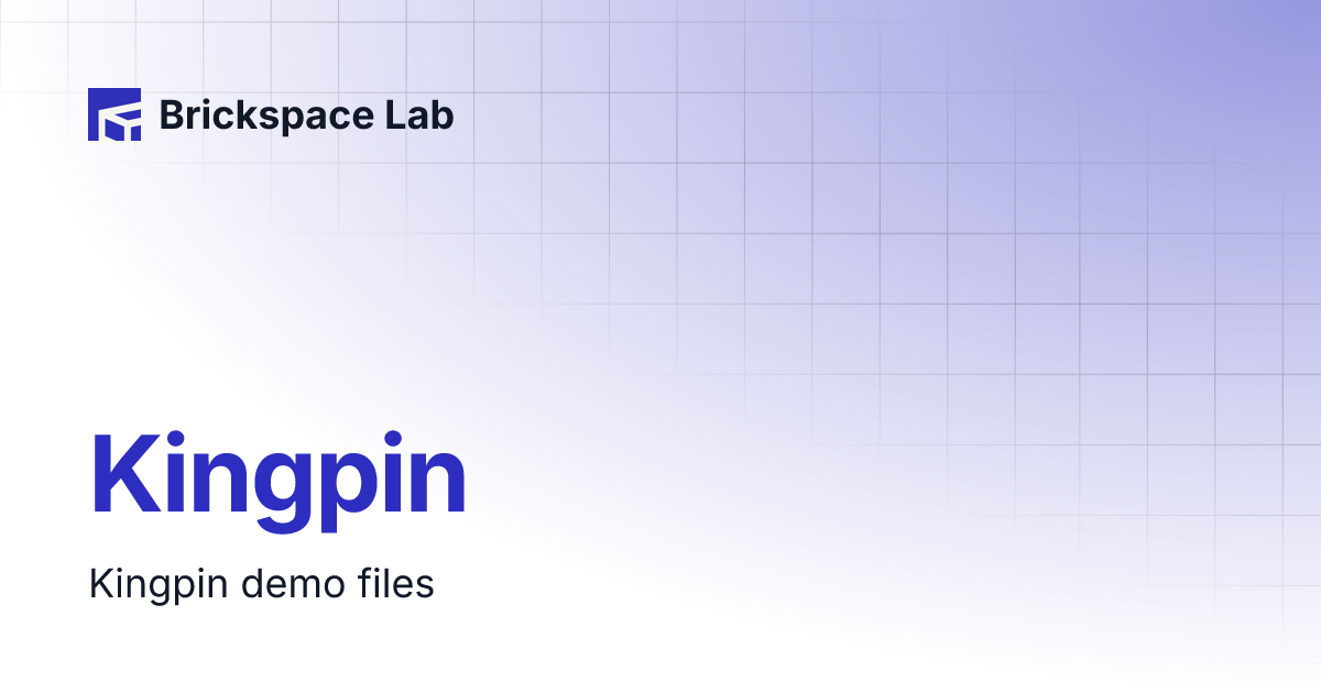 Kingpin | Brickspace Lab